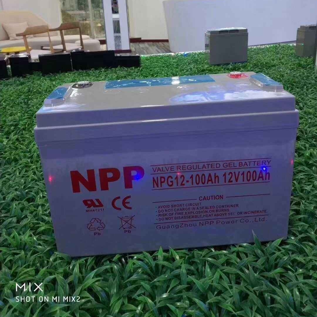 NPP蓄电池NPG12-100 12V100AH规格及参数_NPP蓄电池-北京盛达绿能科技有限公司
